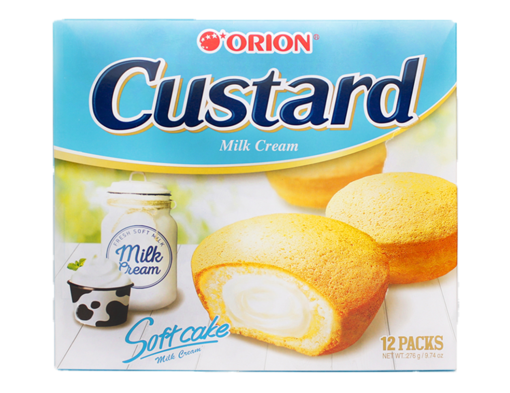ORION Custard Milk Cream 12 packs 9.74oz – Federated Distributors, Inc.