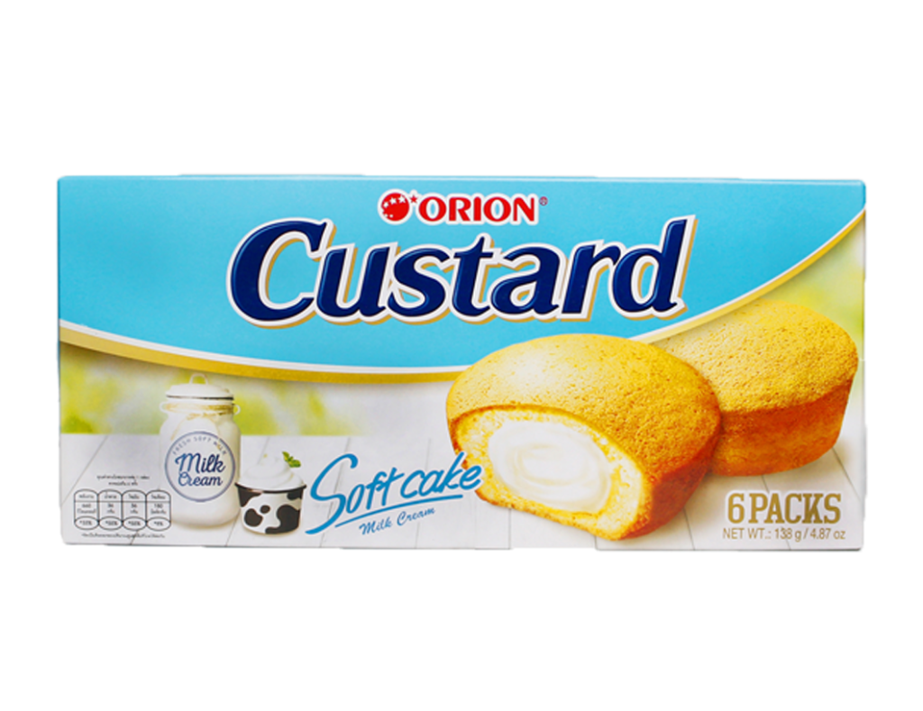 ORION Custard Milk Cream 6 packs 4.87oz – Federated Distributors, Inc.