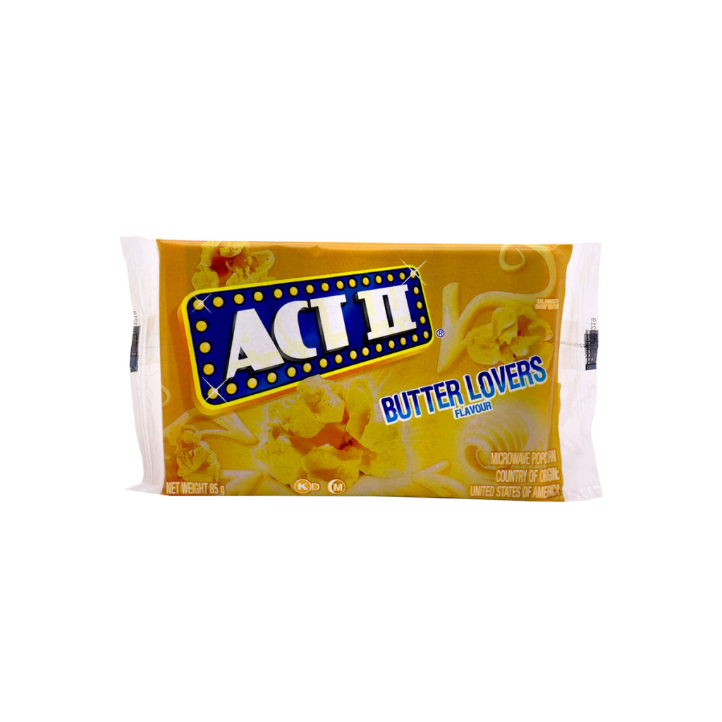 ACT II Butter Lovers 12ct 85g – Federated Distributors, Inc.