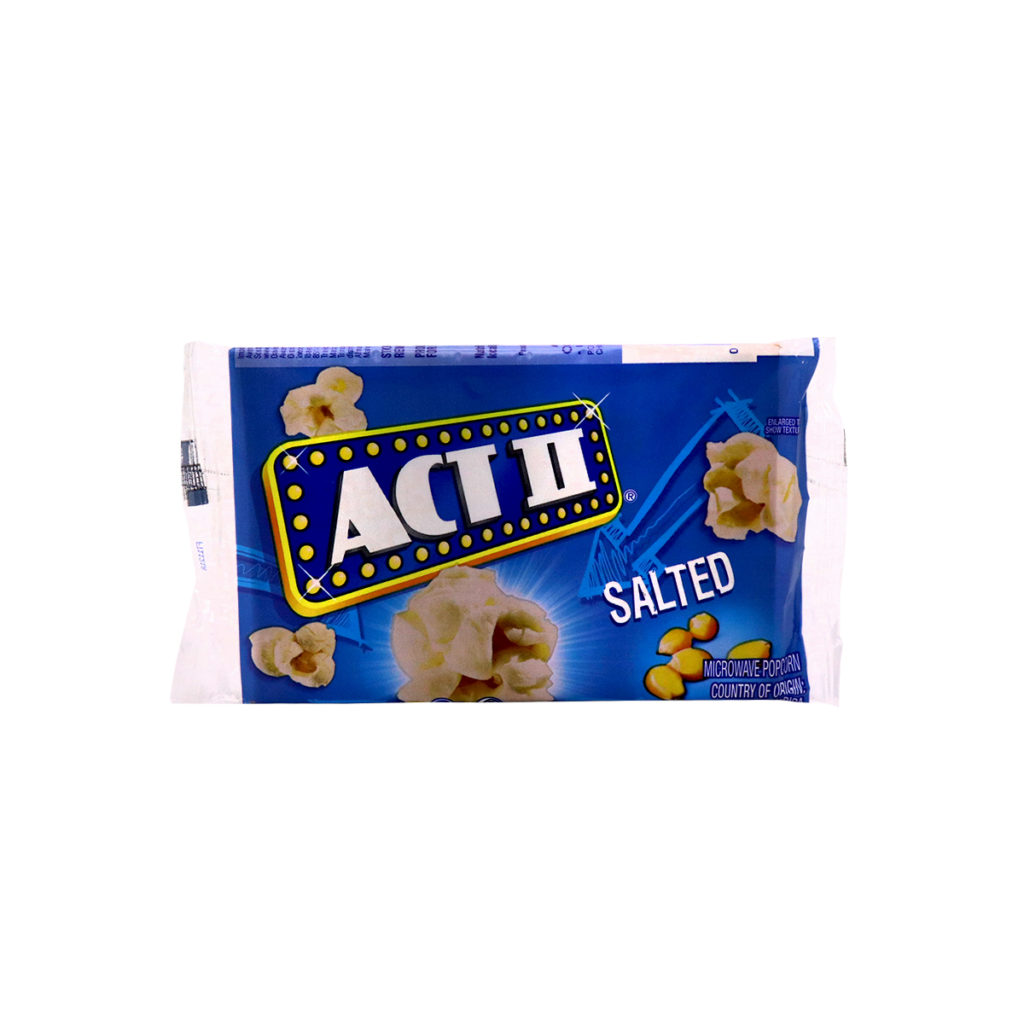 ACT II Salted Tray 12ct 85g – Federated Distributors, Inc.