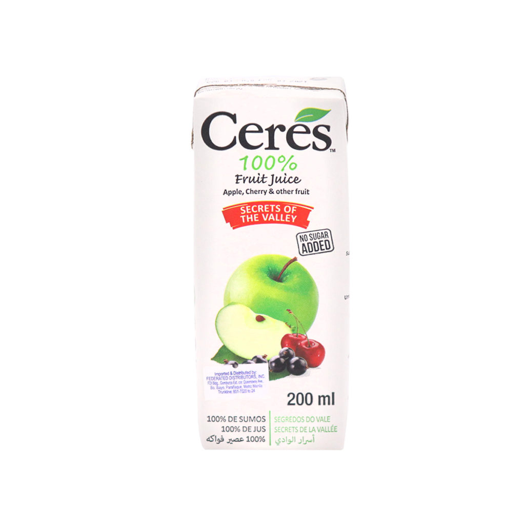 CERES Fruit Juice – Secrets of the Valley 200ml – Federated ...