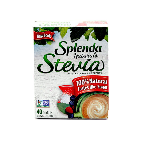 SPLENDA Natural STEVIA Sweetener Packets 80 ct 160g – Federated ...