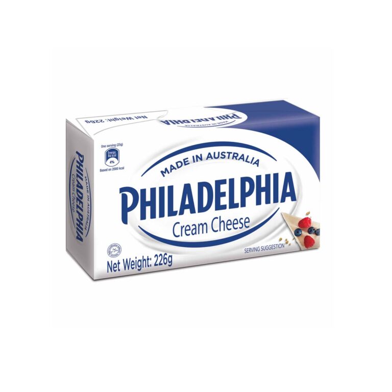 Philadelphia Cream Cheese Original Block 226g – Federated Distributors ...
