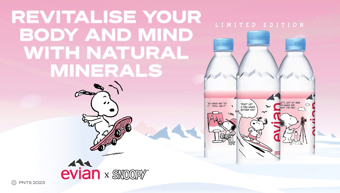 evian® and snoopy Unveil Exclusive Limited Edition Water Bottle Designs – Federated Distributors ...
