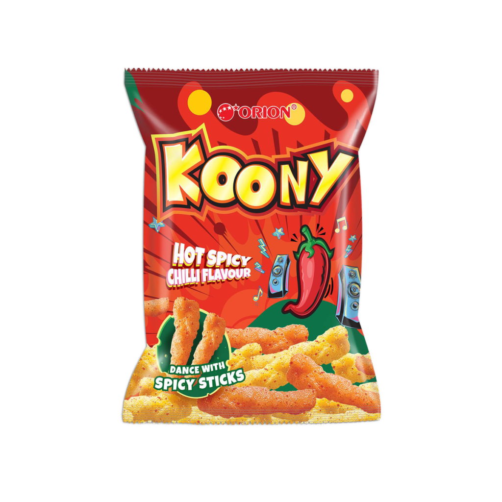 KOONY Hot Spicy Chilli Flavor 40g 1×80 – Federated Distributors, Inc.