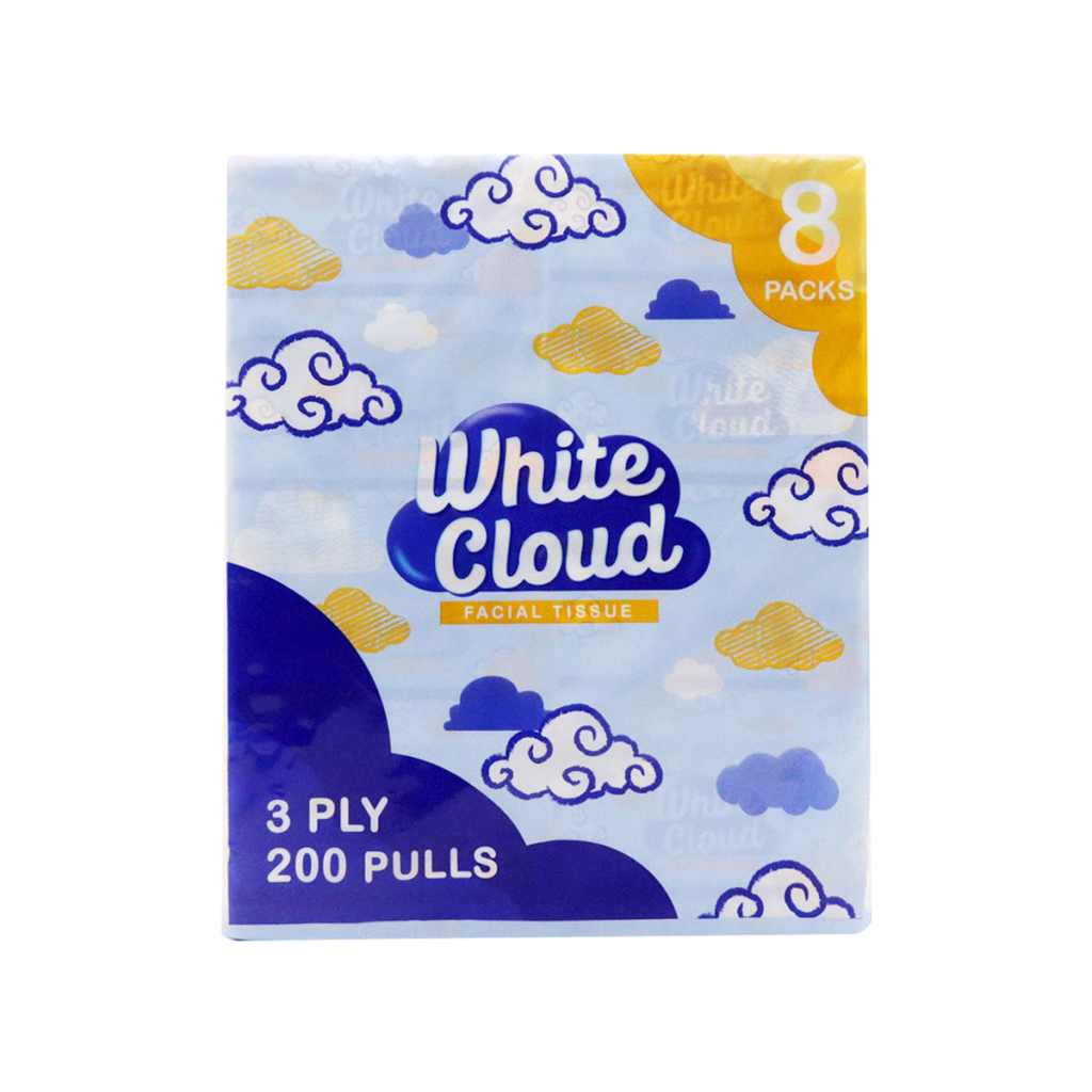 WHITE CLOUD Facial Tissue 3Ply 600 8sx5 – Federated Distributors, Inc.